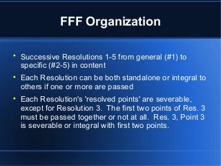 Five For Freedom Overview