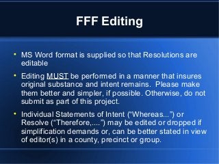 Five For Freedom Overview