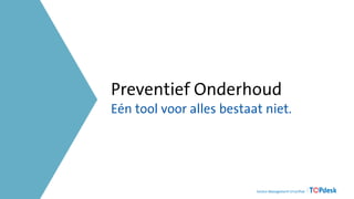 Preventief Onderhoud presentatie | PDF
