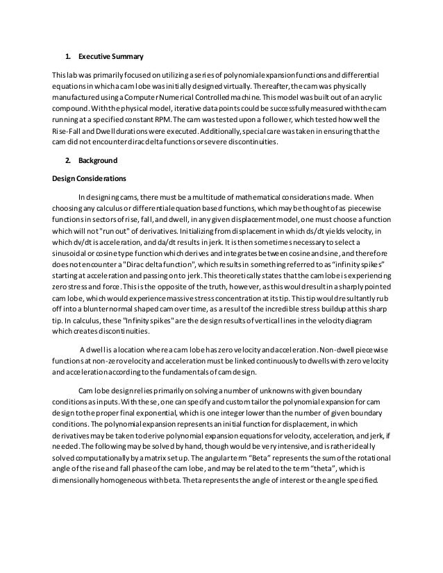 Design Considerations