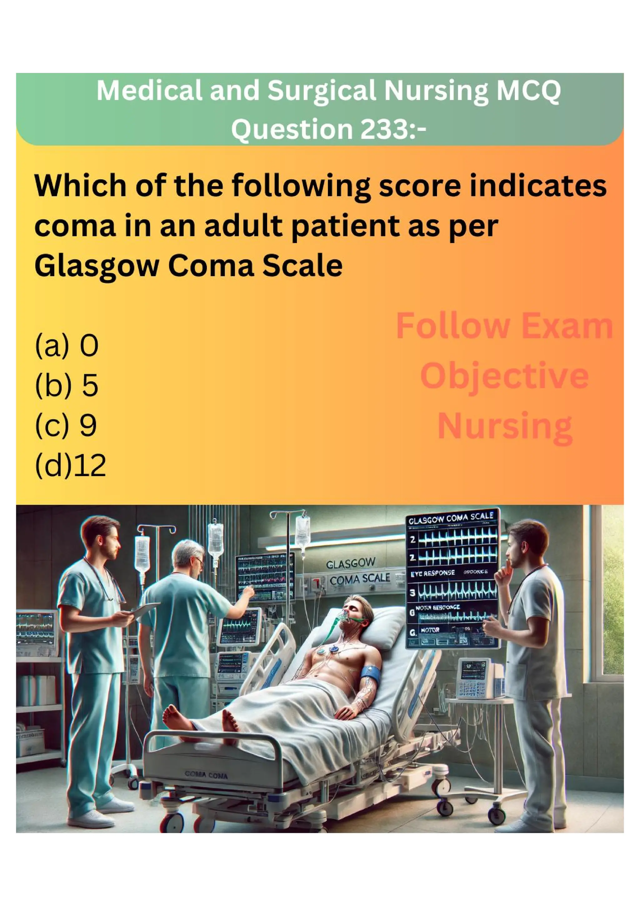 Nursing MCQ Question Set-38 from Exam Objective Nursing | PDF