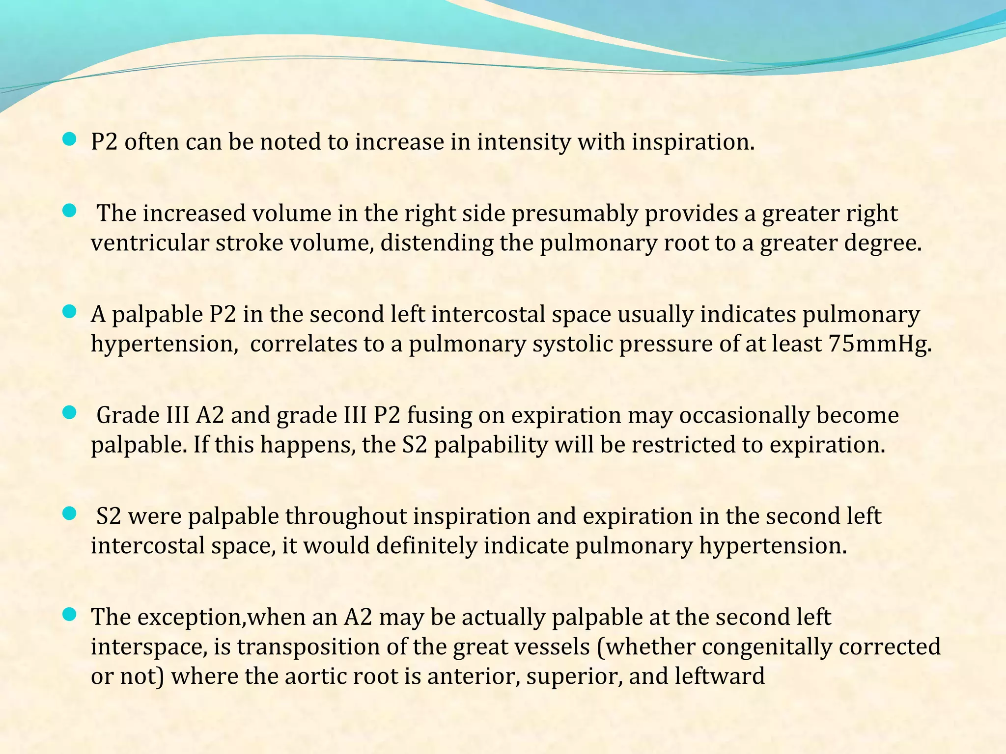 second heart sound | PPT