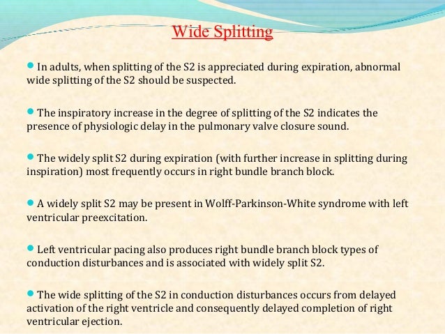 Split second heart sound - havalroof
