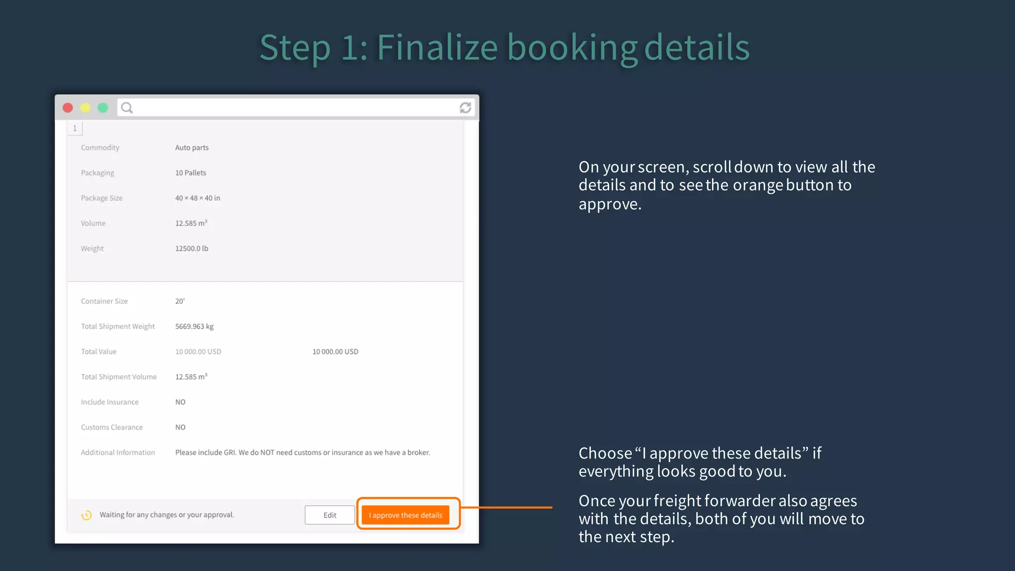 Fleet Booking & Payment - Freight Forwarder Guide | PPT