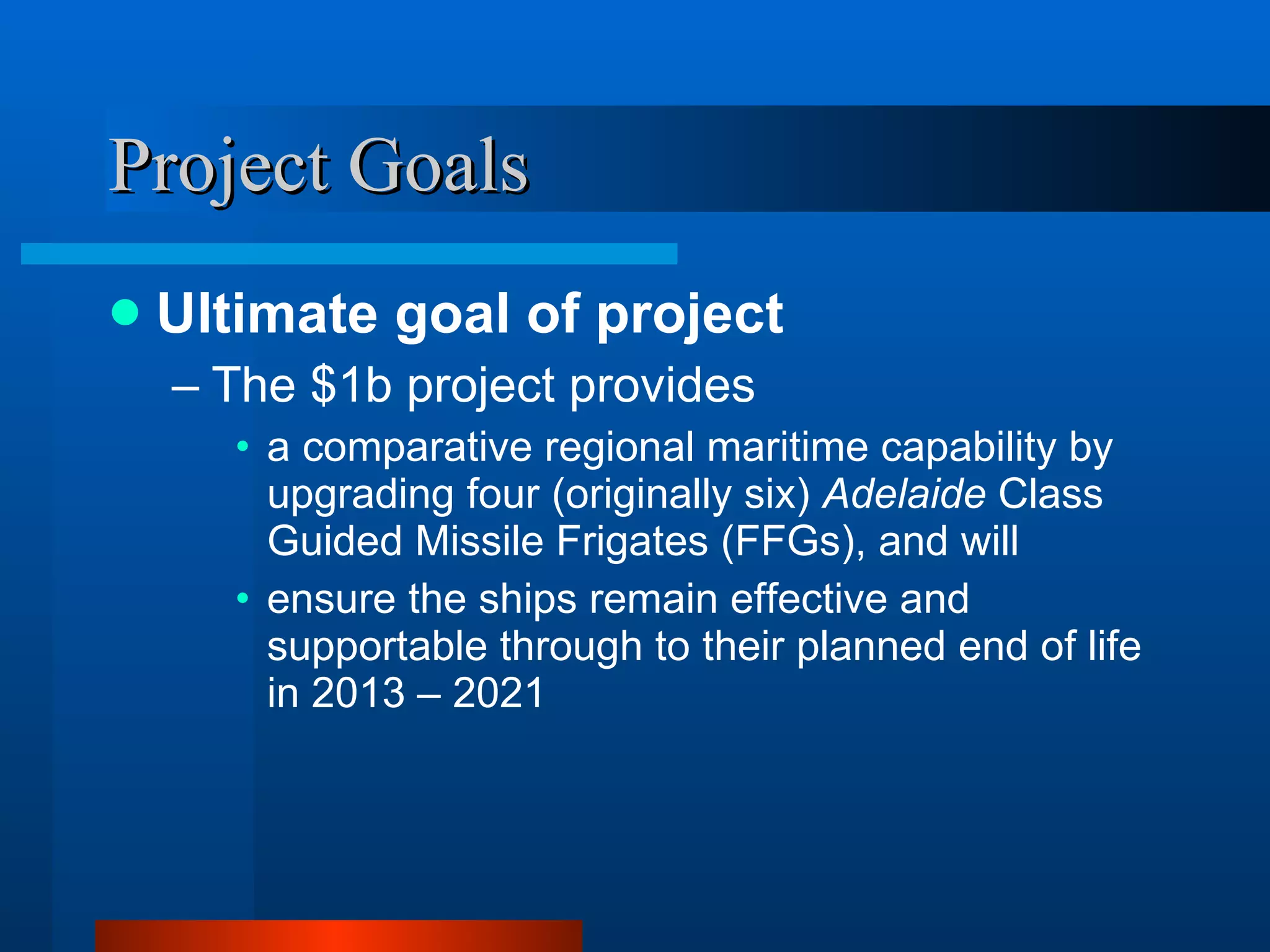 FFG Upgrade Project Overview | PPT