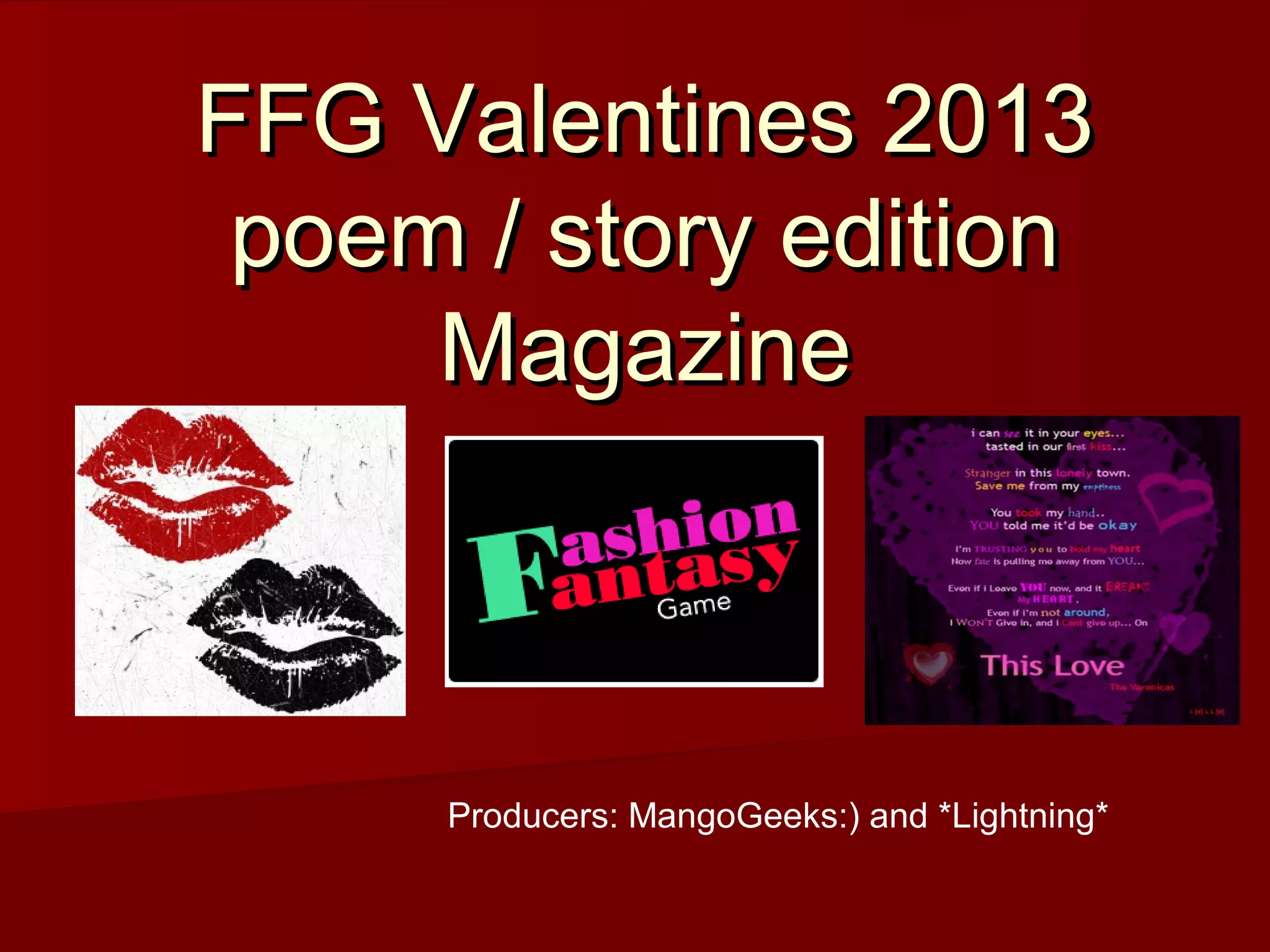 Ffg valentines 2013 | PPT