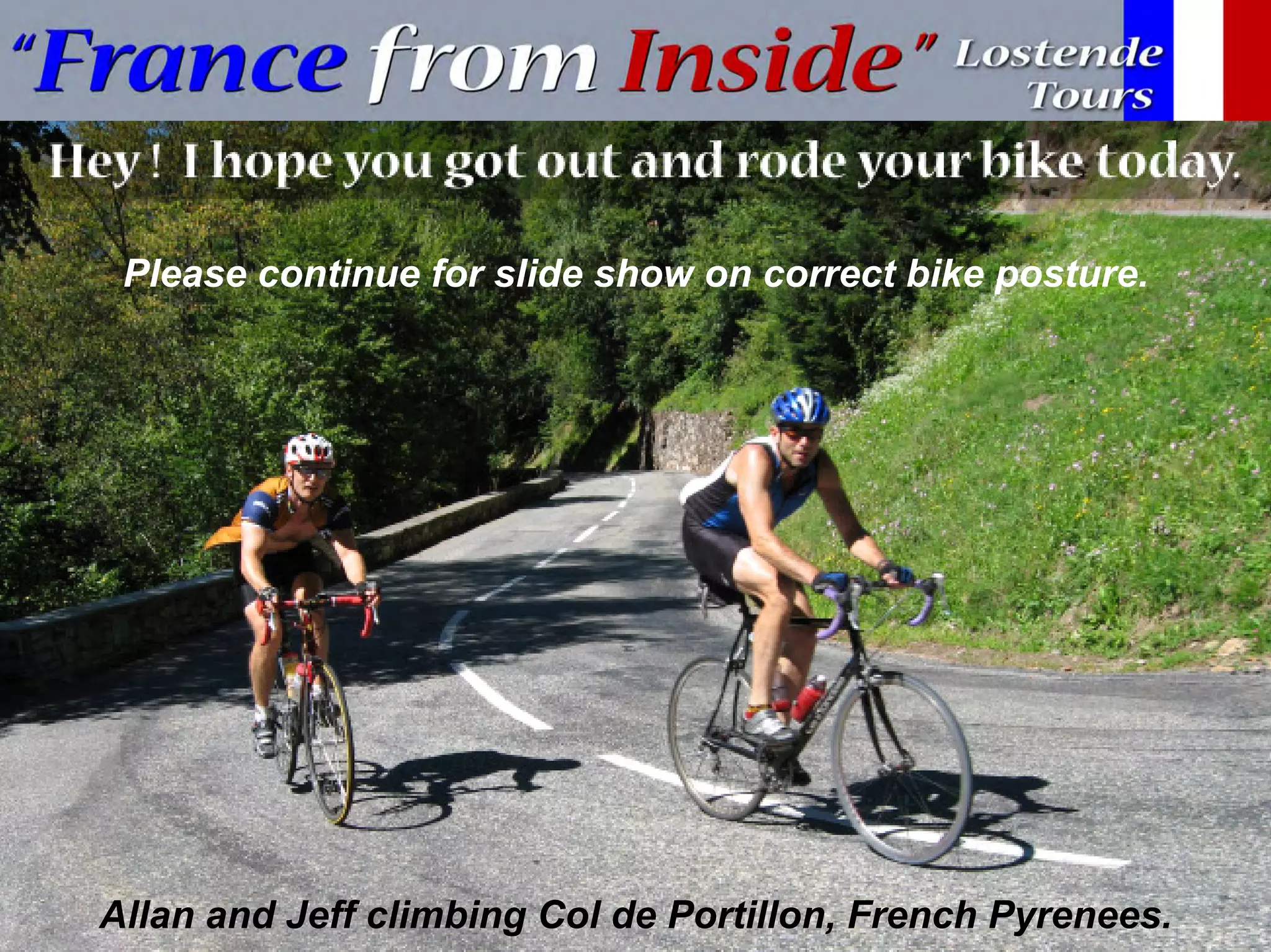 Good Bike Posture with Core Engaged | PDF