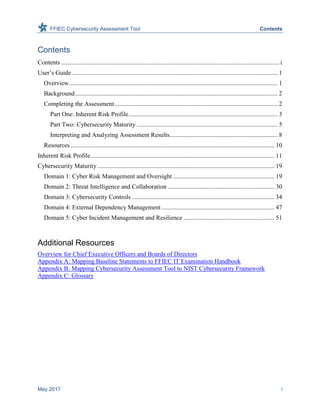 Ffiec cat may_2017 | PDF