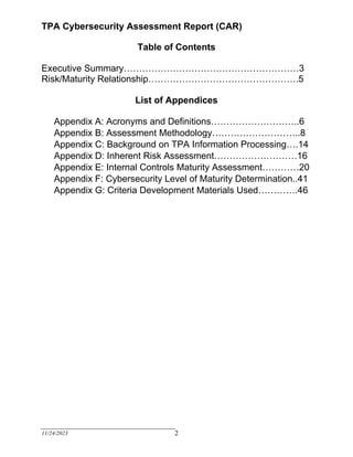 FFIEC Cybersecurity Assessment Report CAR Example .pdf