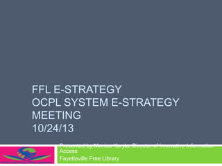 FFL e-Strategy | PPT