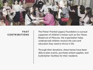 Finker-Frenkel Foundation Sponsors Camp For Children