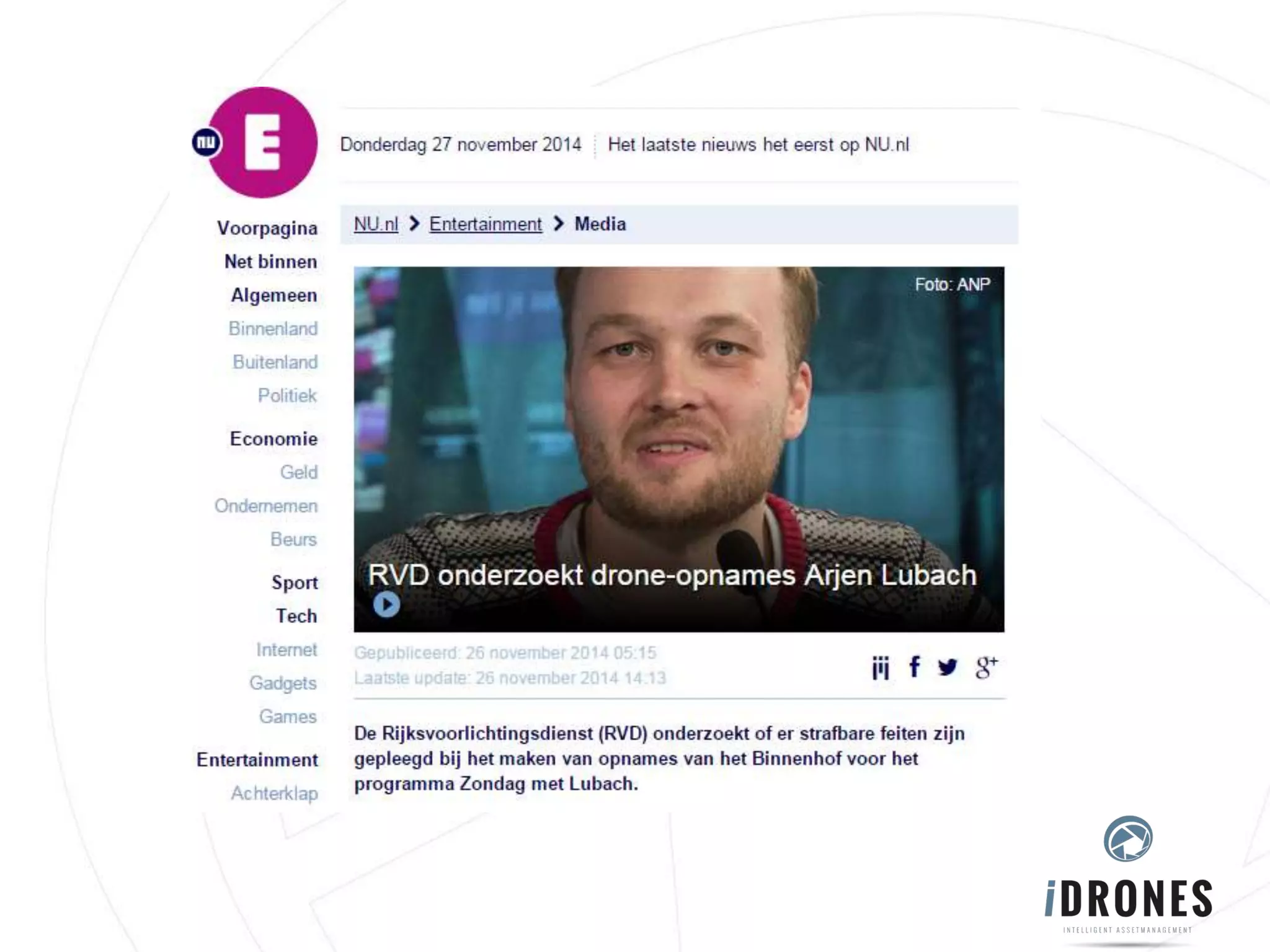 Martijn Schouten – Idrones | PPSX | Technology & Computing