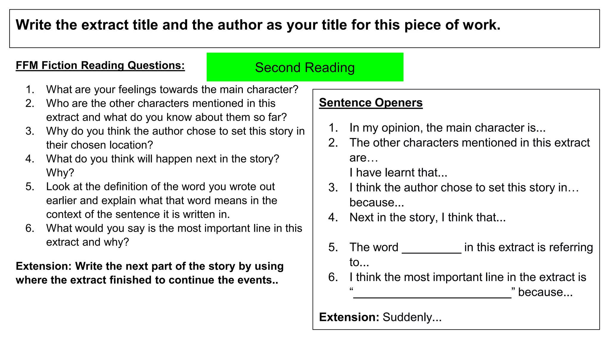 FFM_ Extract Comprehension Questions for Fiction and Non-Fiction.pptx