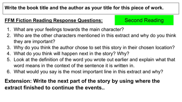 FFM_ Extract Comprehension Questions for Fiction and Non-Fiction.pptx