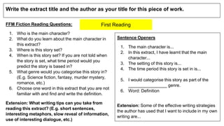 FFM_ Extract Comprehension Questions for Fiction and Non-Fiction.pptx