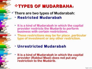 islamic modes of finance | PPT