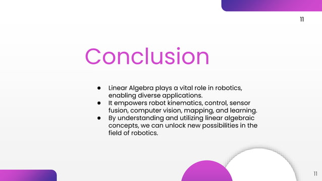 Use_of__Linear_Algebra__in_Robotics.pptx | Robotics | Technology & Computing