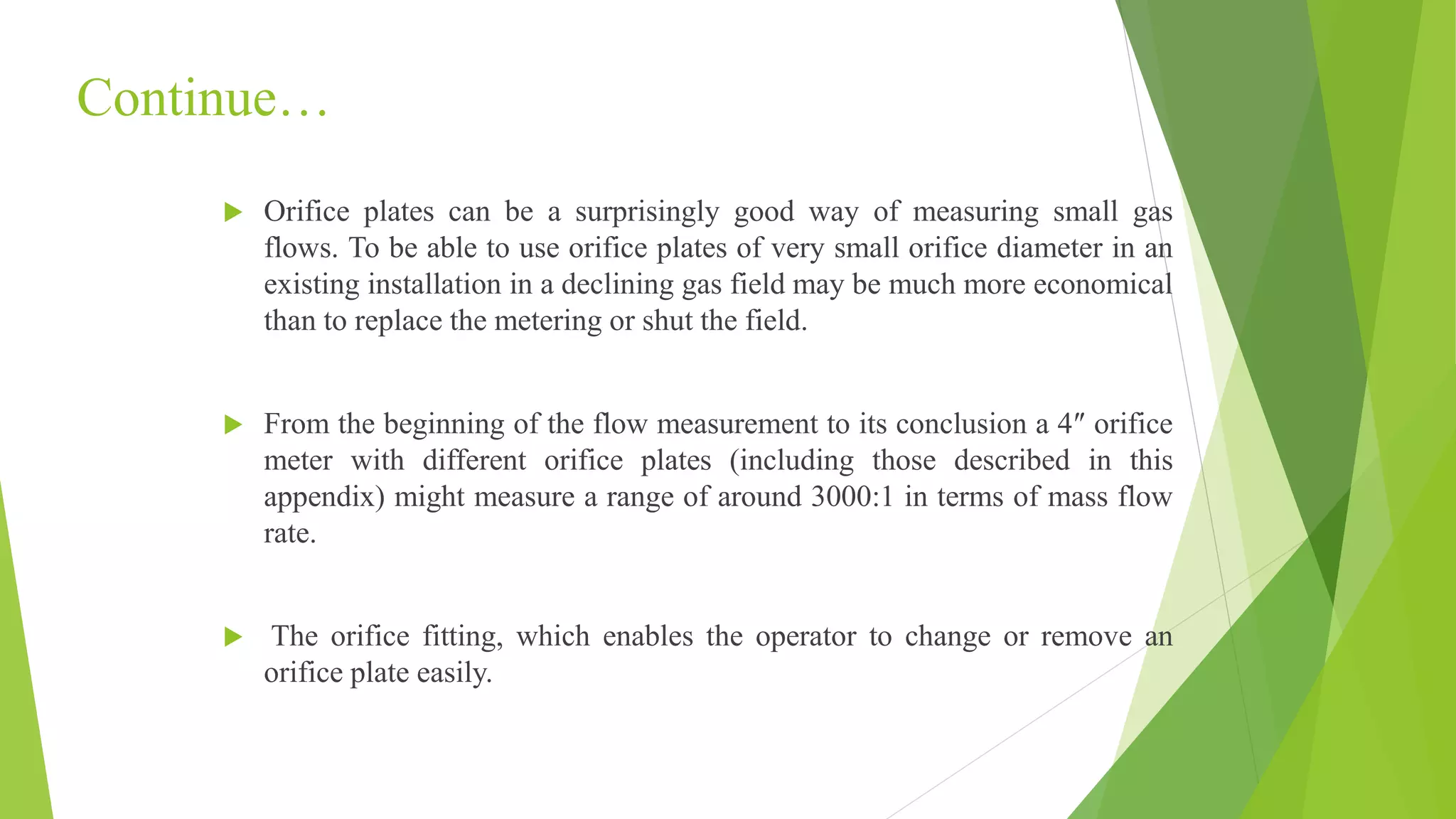 orifice meter and pitot tube | PPTX
