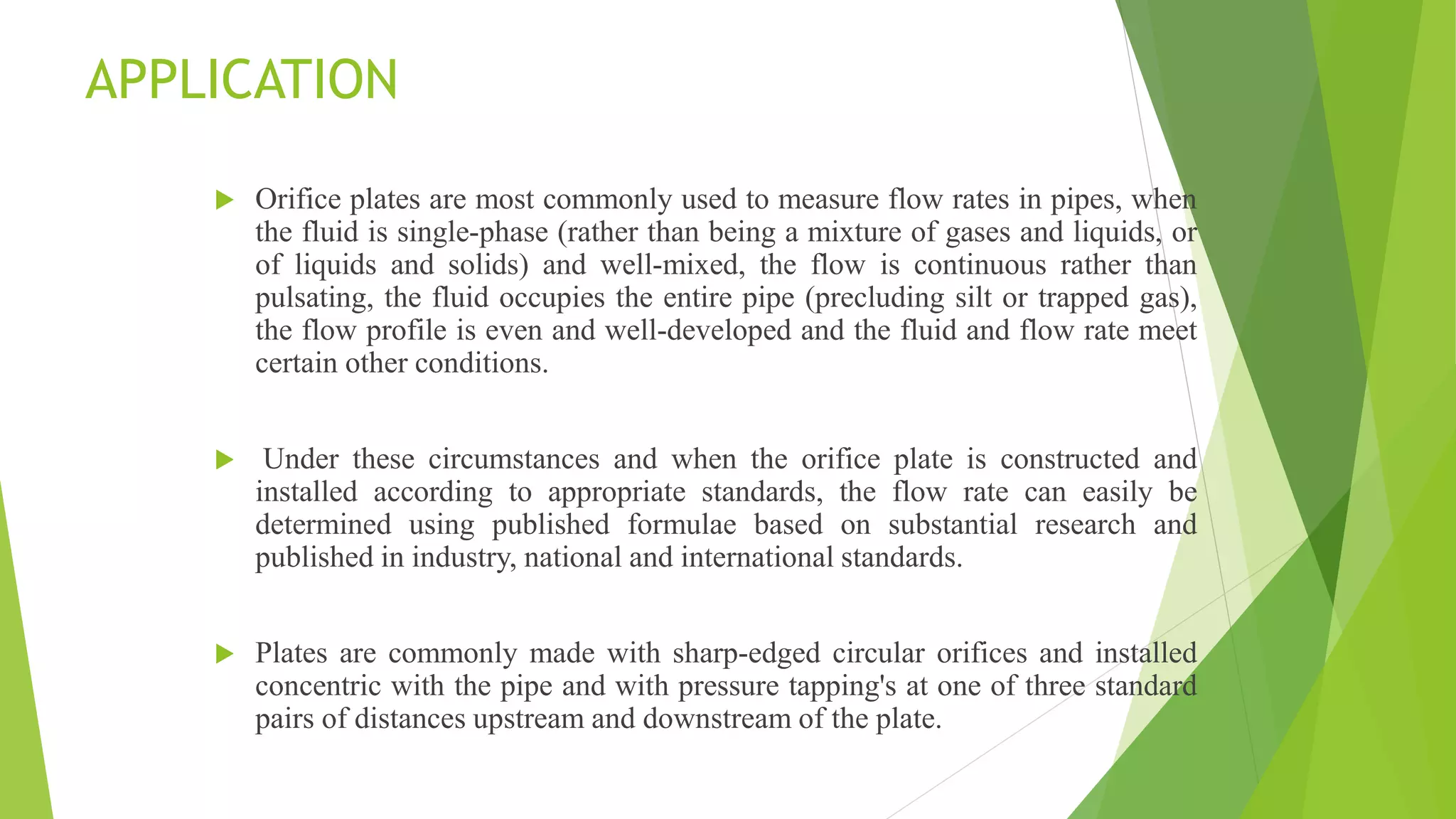 orifice meter and pitot tube | PPTX