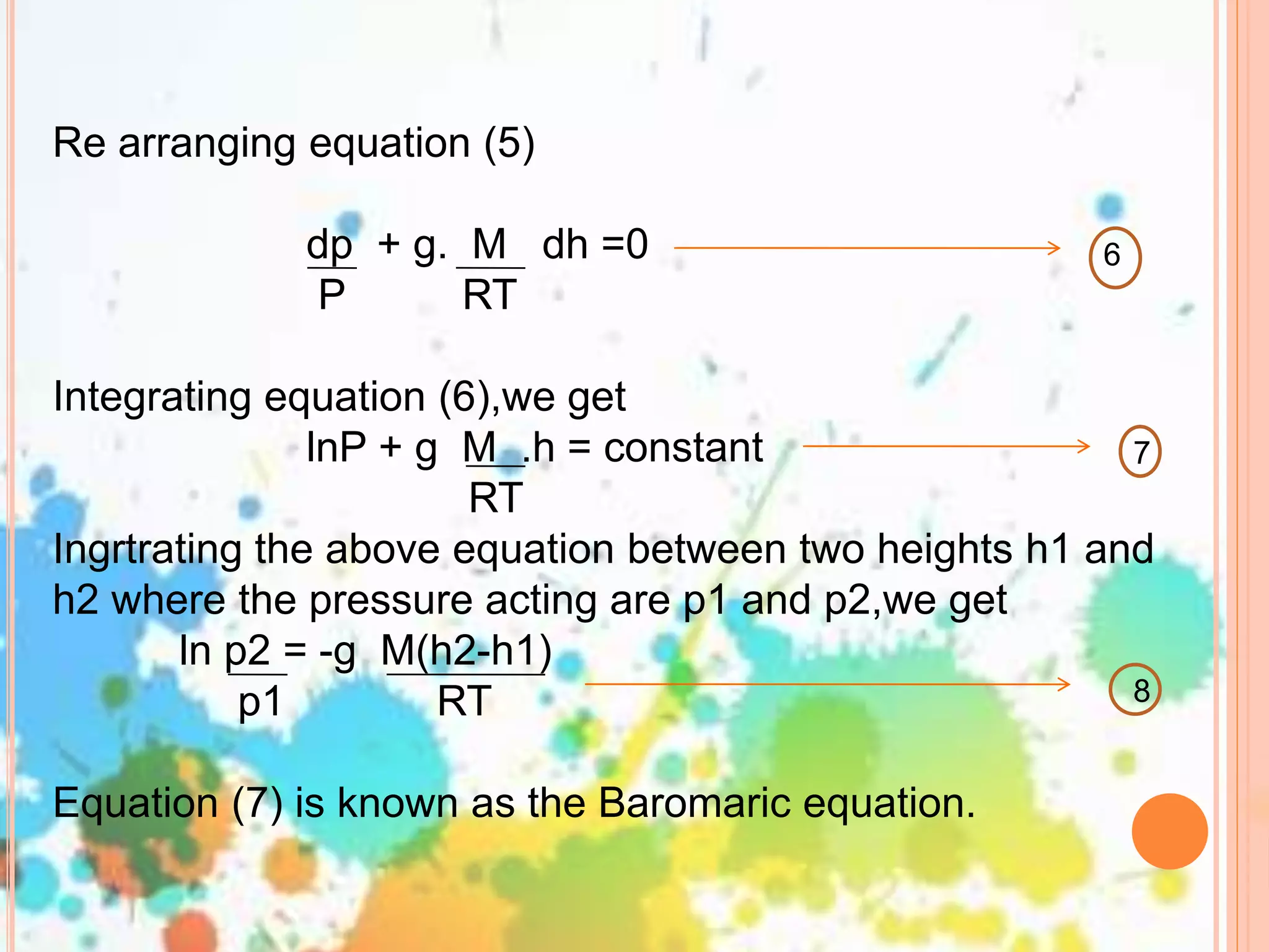 hydrostatic equilibrium | PPTX