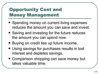 HUSC 3366 Chapter 2 Money Management Skills | PPT