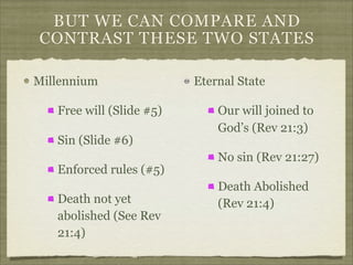 XXIV Millennium vs. Eternal State | PDF | Christianity | Religion ...