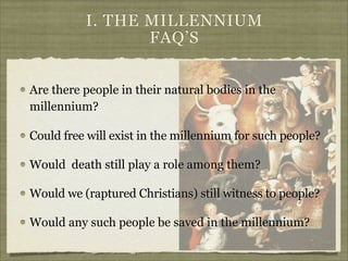 XXIV Millennium vs. Eternal State | PDF | Christianity | Religion ...