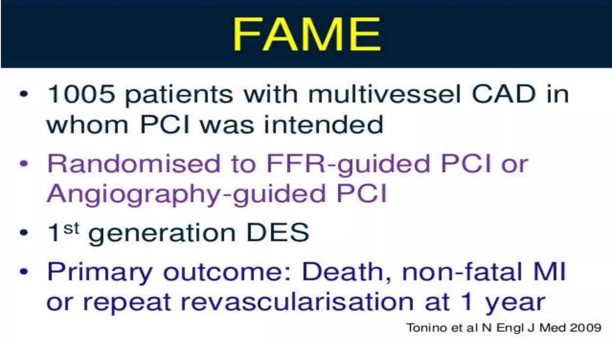 FFR(fractional flow reserve) | PPTX