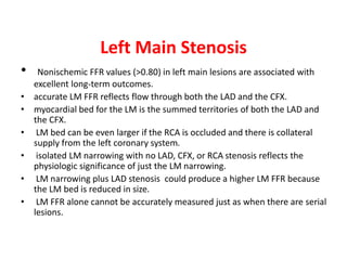 Ffr guided coronarY intervention | PPTX