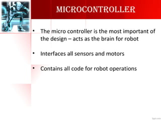 Fire Fighting Robot by saurabh | PPT