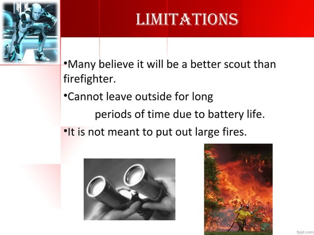 Fire Fighting Robot by saurabh | PPT | Robotics | Technology & Computing
