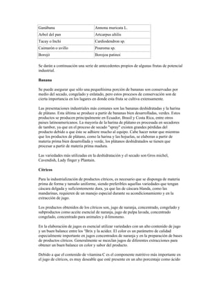frutas y hortalizas | PDF