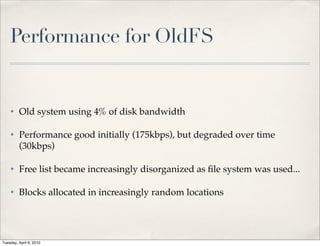 Fast File System | PDF