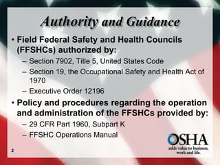 Ffshc presentation (final as of 12 31-07) | PPT