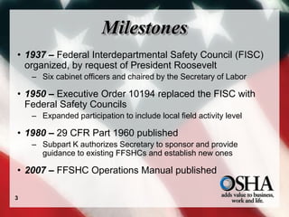 Ffshc presentation (final as of 12 31-07) | PPT
