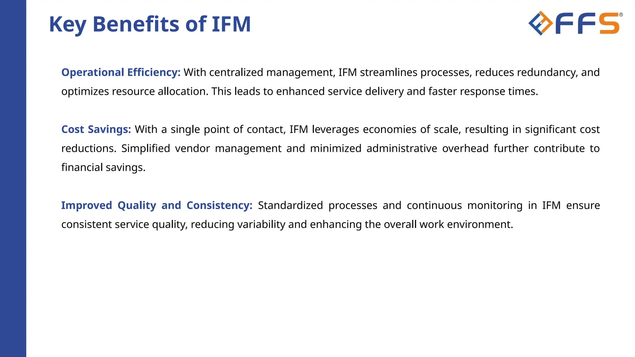 Integrated Facilities Management India - FFS | PPTX