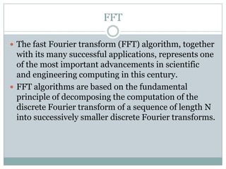 Fft | PPTX