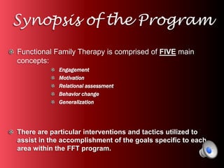 Functional Family Therapy | PPTX