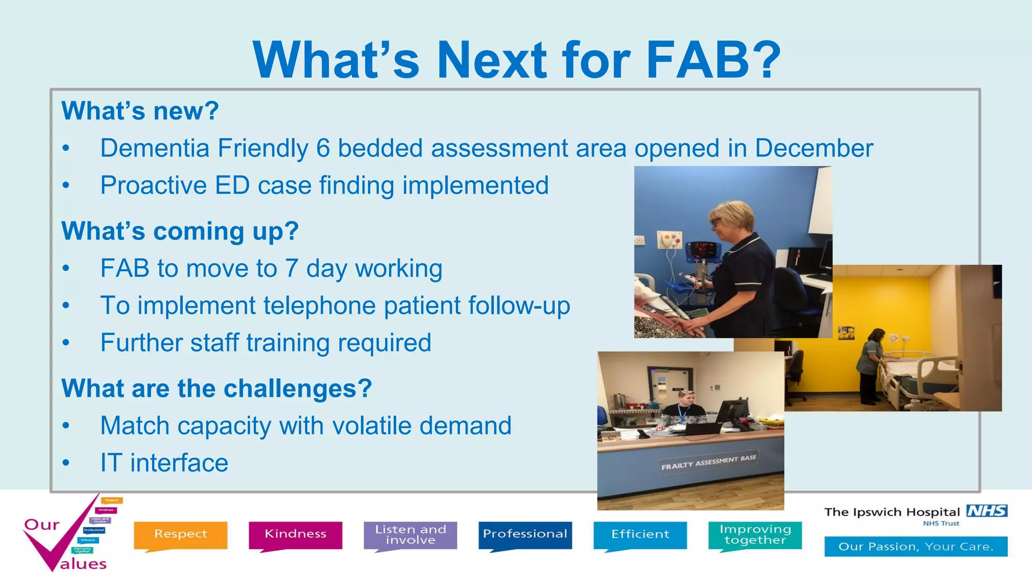 Ipswich Hospital- FAB- frailty assessment base- PEN 2016 | PDF