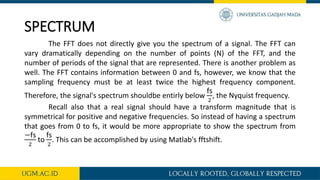 Fft analysis | PPTX