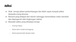 FFT Dampak bahaya rokok pada remaja dan pengendaliannya.pptx