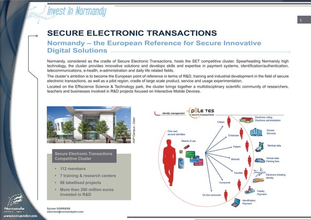 E-Secure Transaction Cluster in Normandy | PDF | Credit Cards ...