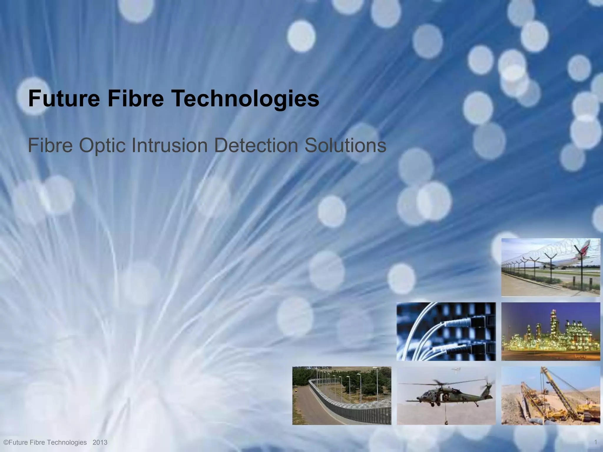 FFT fibre optic intrusion detection | PPTX