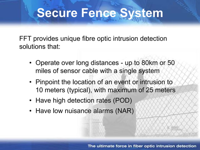 Fft perimeter intrusion_detection_-_iaa_jan12 | PPT