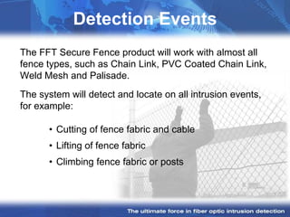 Fft perimeter intrusion_detection_-_iaa_jan12 | PPT | Free Download