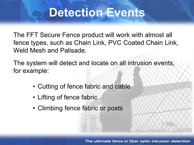 Fft perimeter intrusion_detection_-_iaa_jan12 | PPT