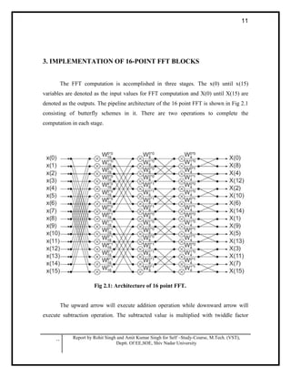 Design of FFT Processor | PDF