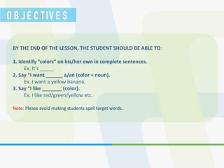 First-Future Code of Conduct English as a Second Language | PPT