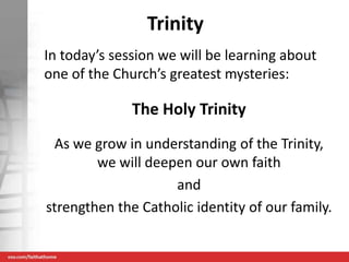 Alive In Christ: The Virtual Trinity of God | PPTX