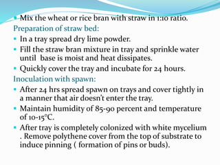 4068 mushroom cultivation | PPTX | Gardening | Home & Garden